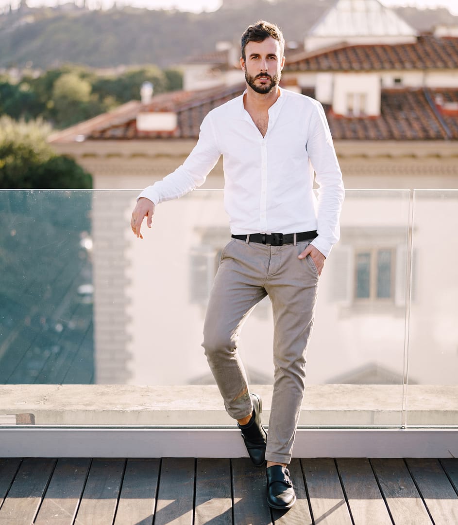 Premium Black Belt – Itay Metal Free Leather Belts