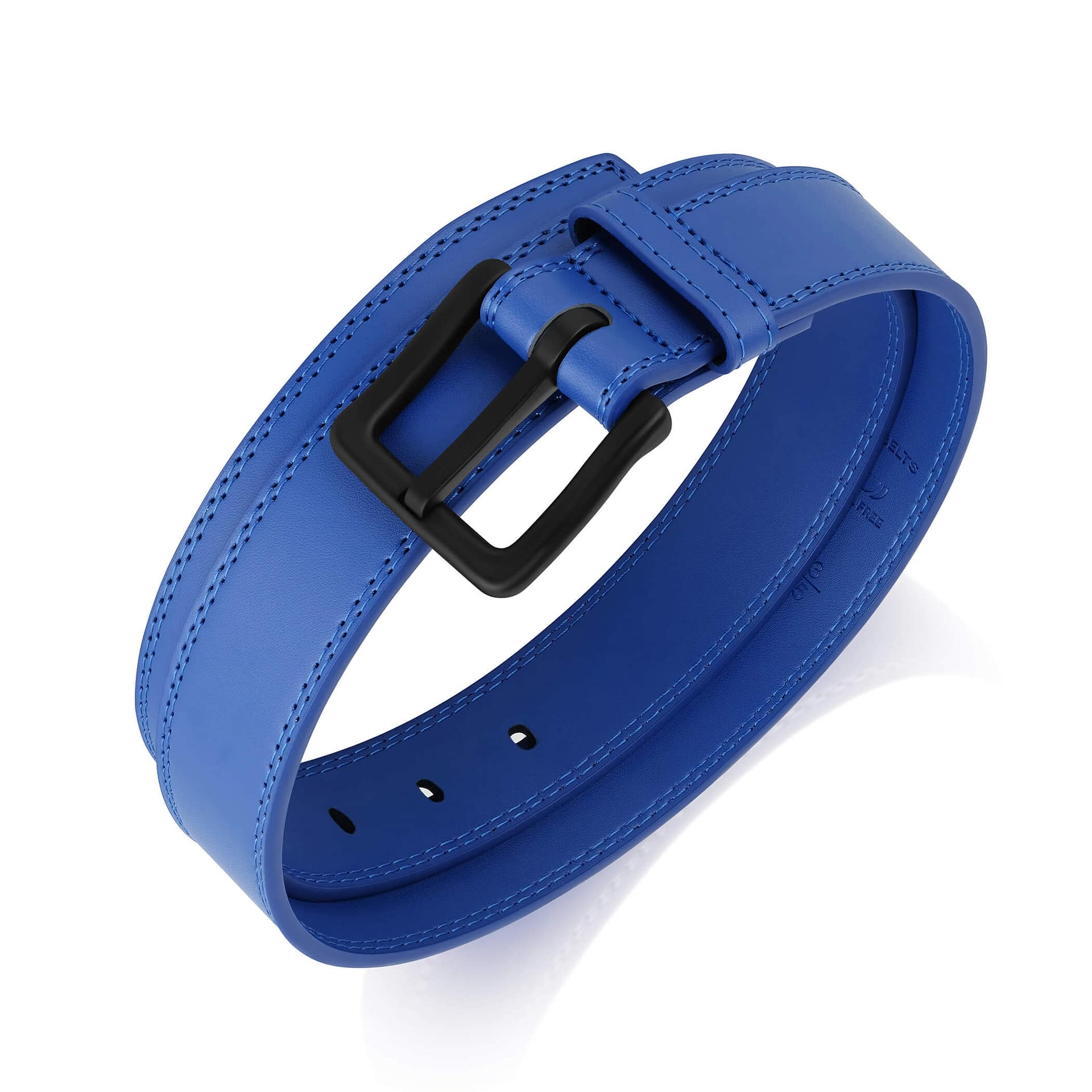 Unisex Blue Belt – Itay Metal Free Leather Belts
